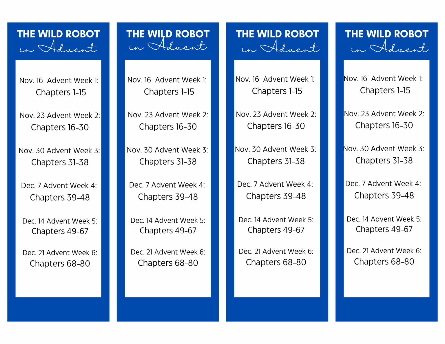 The Wild Robot Book Study – All Saints' Episcopal Church